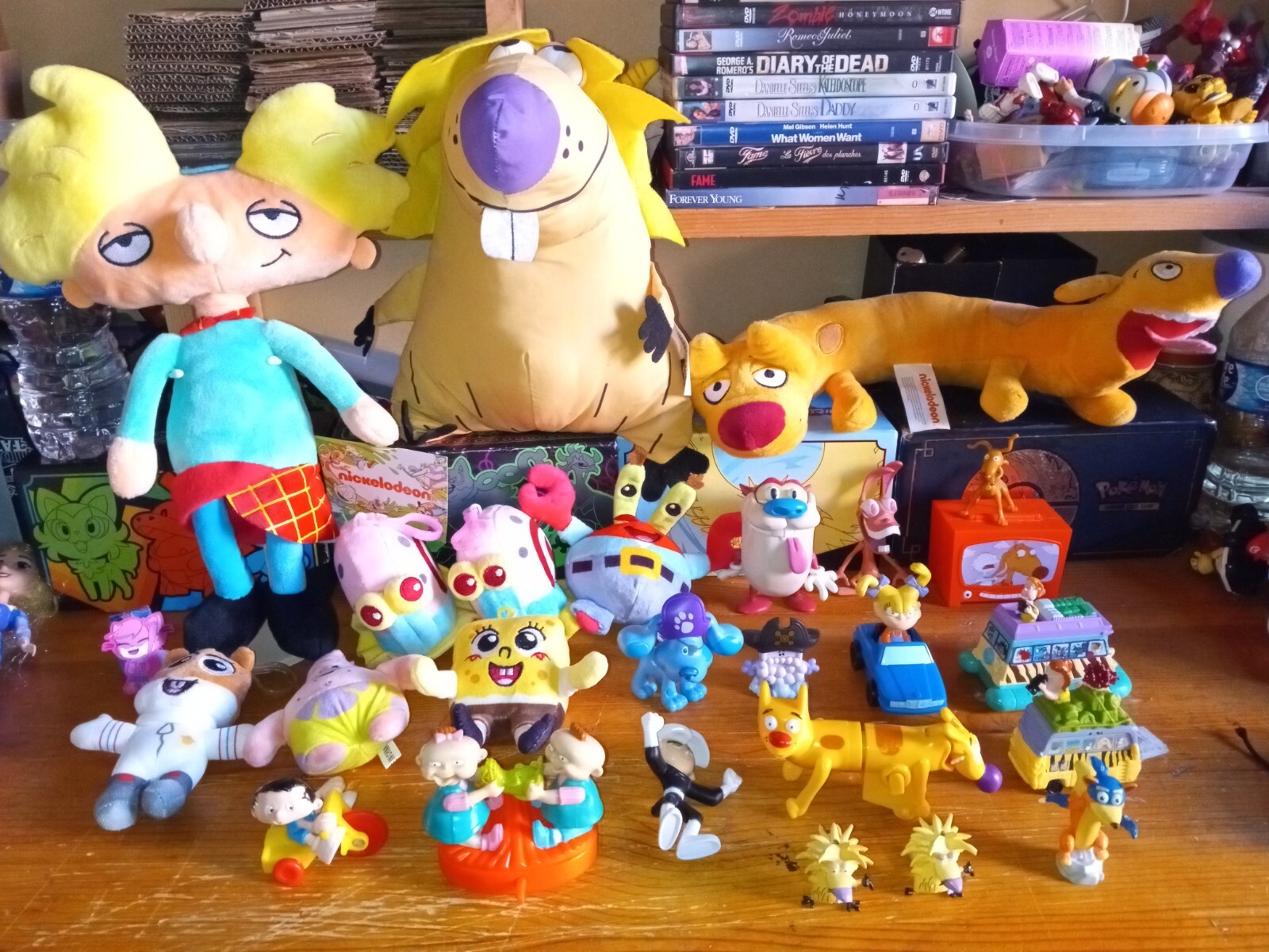 Nickelodeon Bundle Rugrats-Hey Arnold-Thornberry-Spongebob (Plush ...