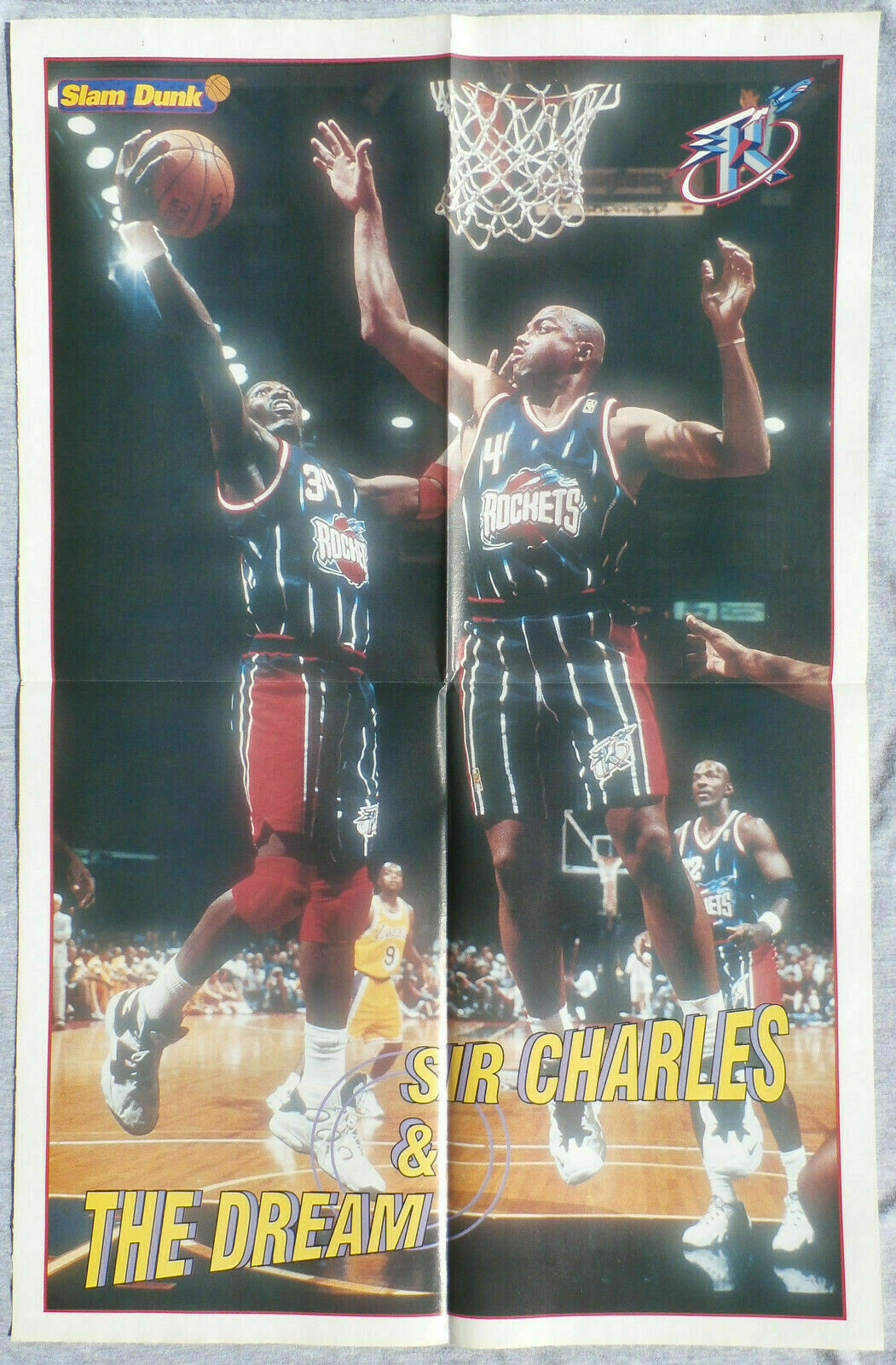 ENGLAND - CHARLES BARKLEY - CLYDE DREXLER - HOUSTON ROCKETS - \"Slam ...