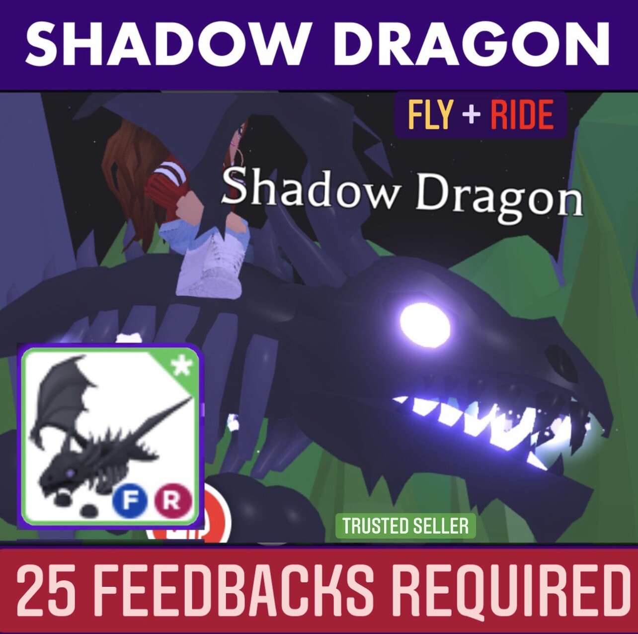 Neon shadow dragon for sale - sapjemy