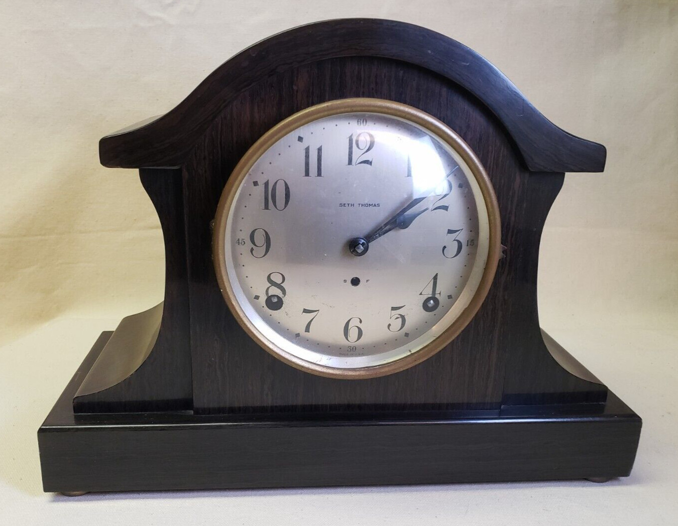 Antique Seth Thomas Mantel Clock with pendulum weight and key - Model ...