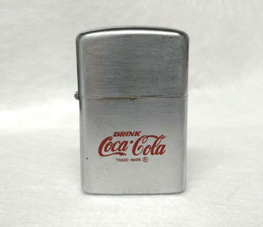 Full Size Coca-Cola Drink Zippo Lighter Case 1960s Rare Vintage for Sale - Celebrity Cars Blog
