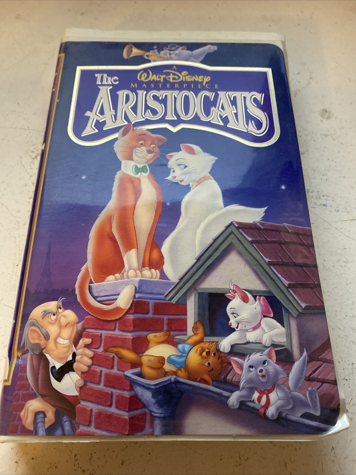 The Aristocats (VHS, 1996) Walt Disney Masterpiece, Clam Shell for Sale ...
