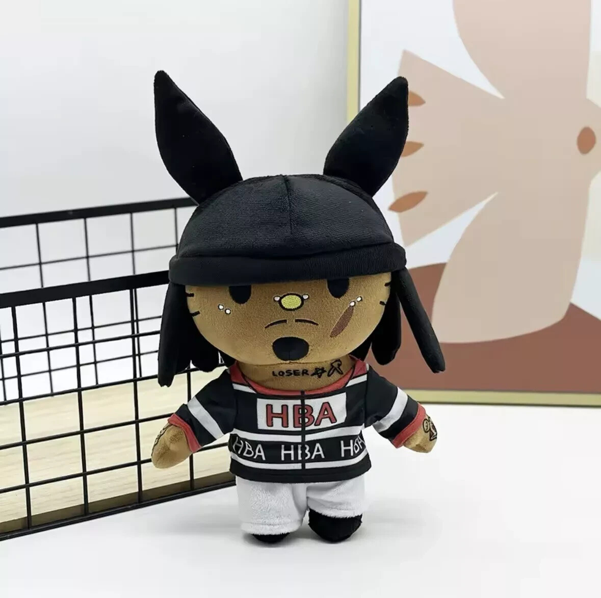 Hello Kitty as Playboi Carti Plush Doll Rapper Figure Collectable Gift ...