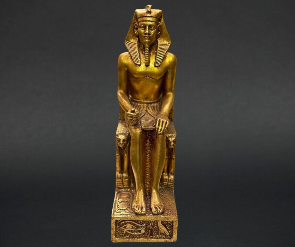 Rare Antique Egyptian Statue King Khafre Who built Pyramids & Sphinx ...
