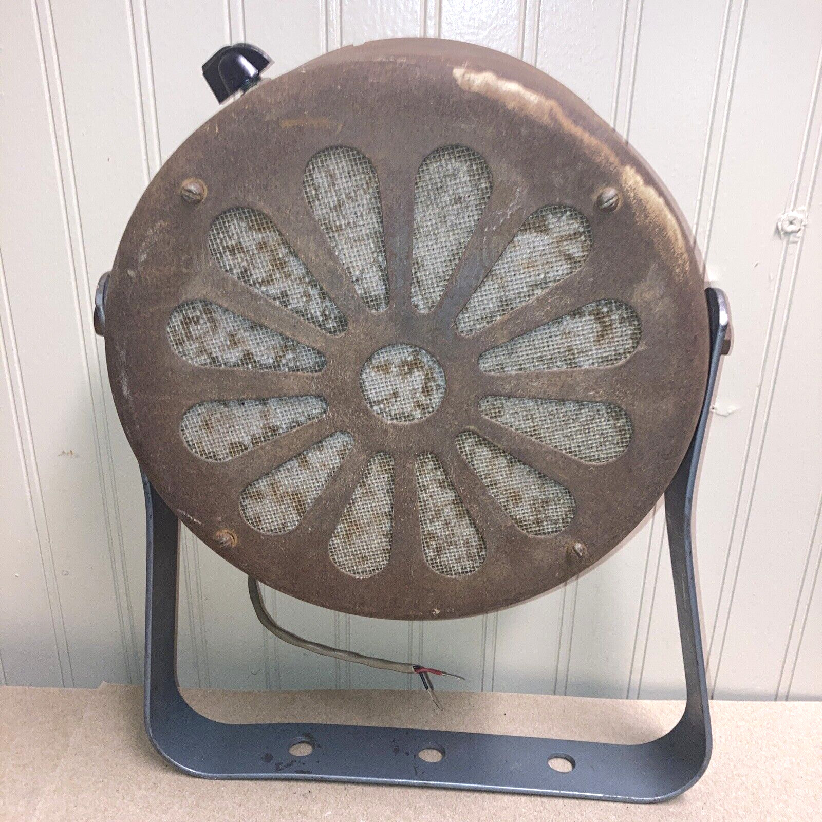 RARE VINTAGE SPEAKER - CINAUDAGRAPH - WOOFER - ART DECO MOVIE PROP ...