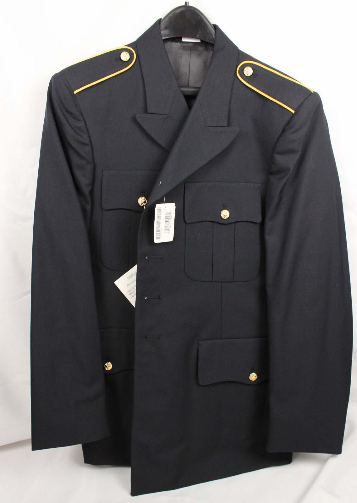 Army Service Uniform Enlisted Men's Coat Size 41R "C" ASU Dress Blues ...
