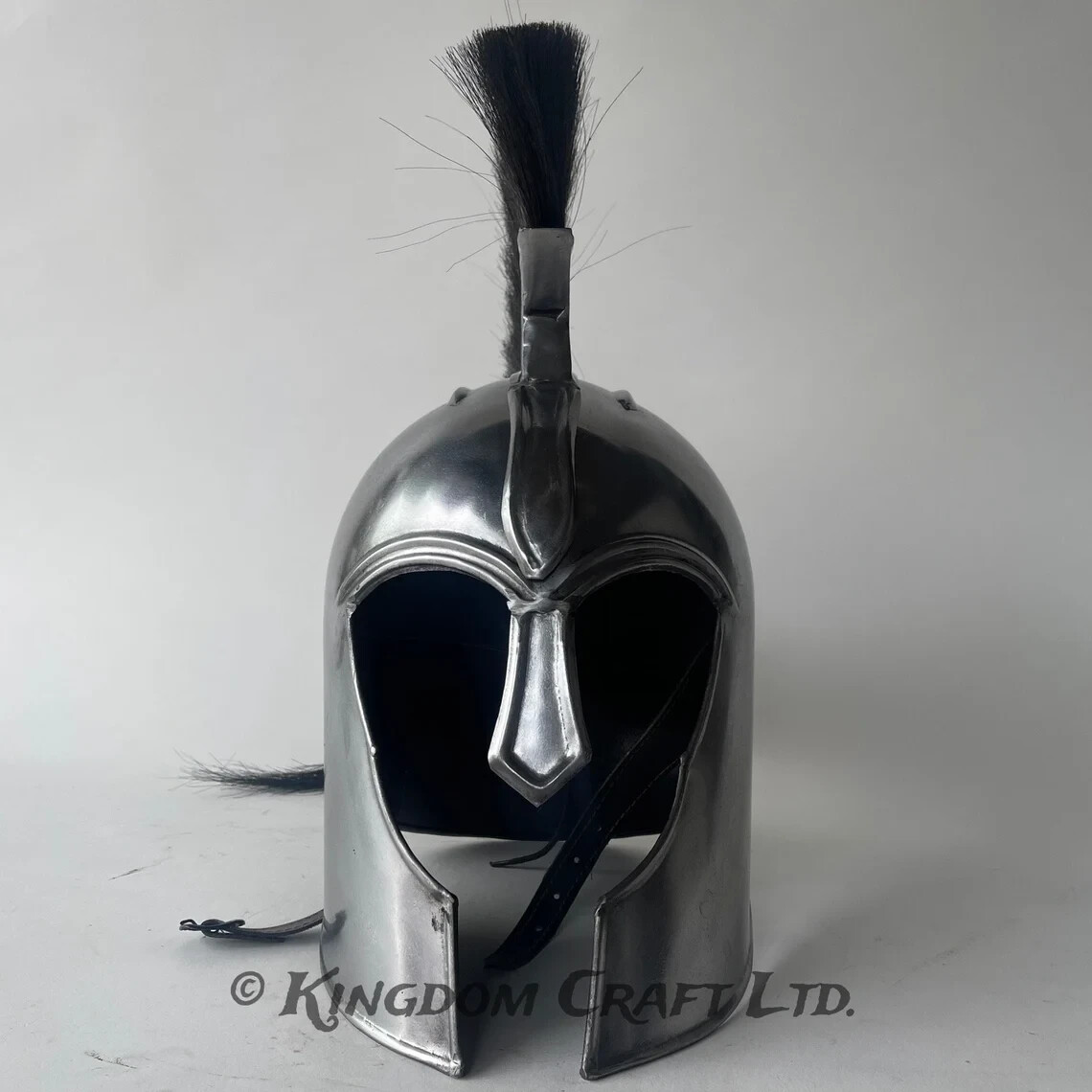 Troy Greek Achilles Trojan Helmet - Silver Troy Helmet - Brad Pitt Troy ...