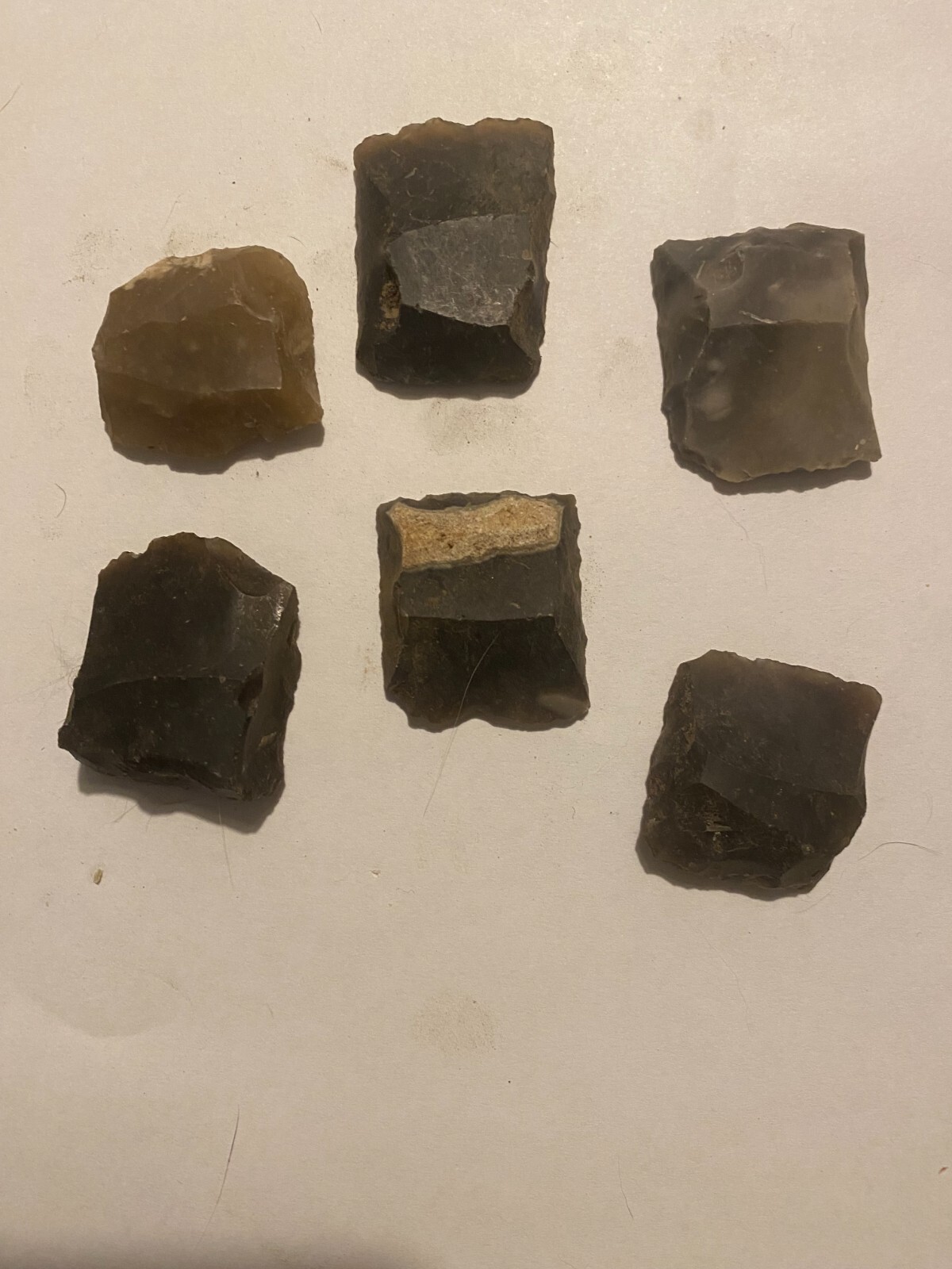 Set of Six (6) Original 18th Century British and French Flintlock ...