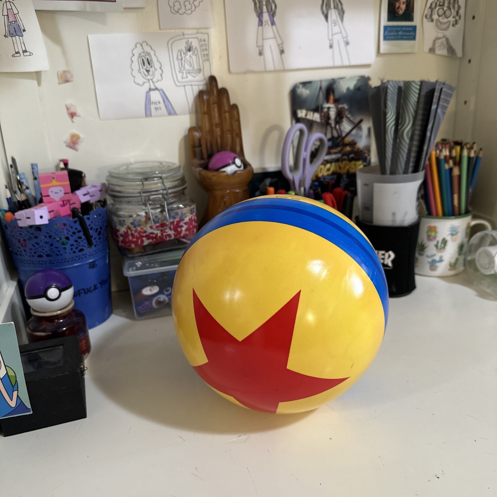 Disney Pixar Studio Original: LUXO BALL 7" Mint From D23 2024 Toy Story ...