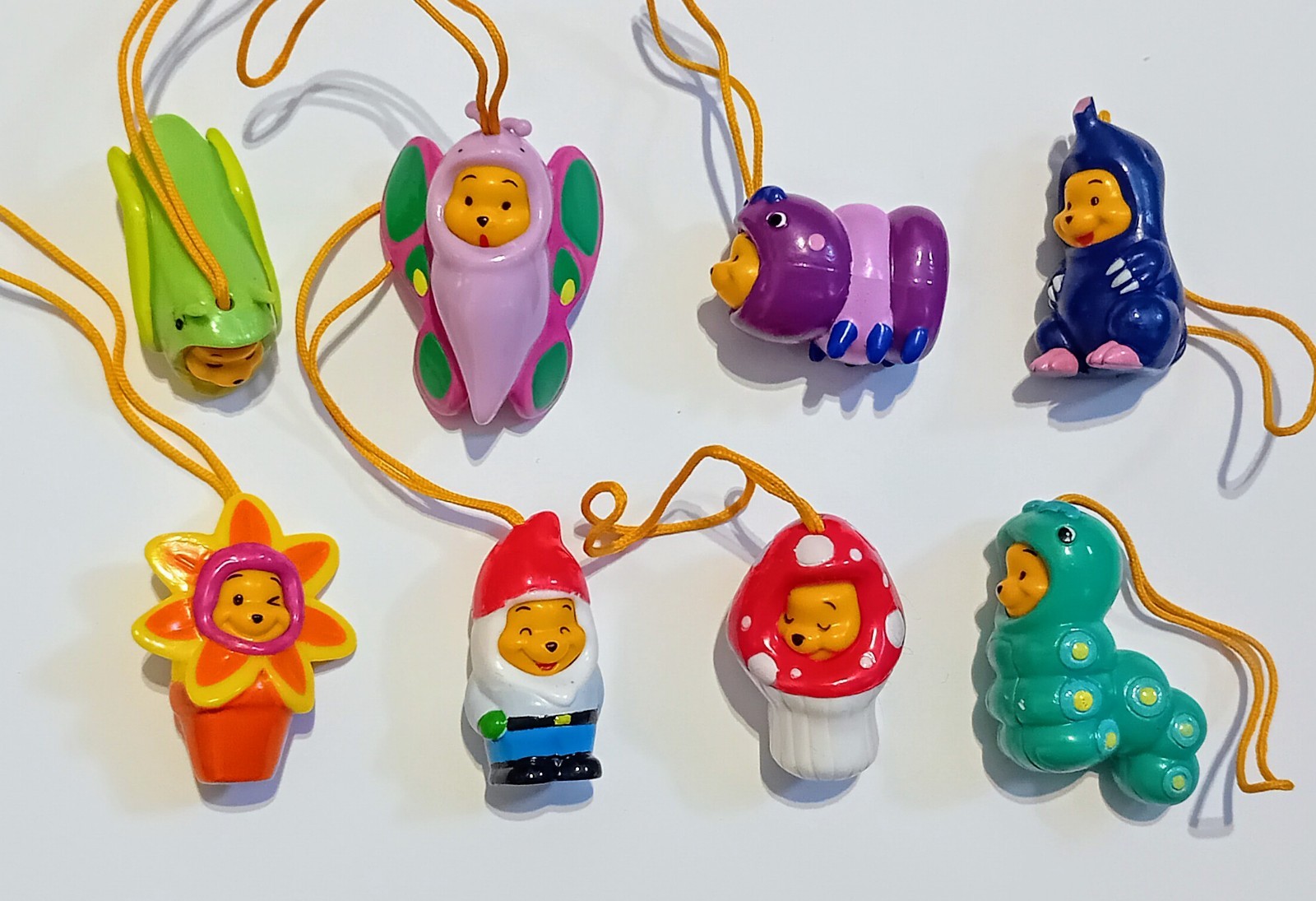 DISNEY WINNIE THE POOH ANIMAL WEAR GARDEN PEEK-A-POOH TOMY FIGURINES ...
