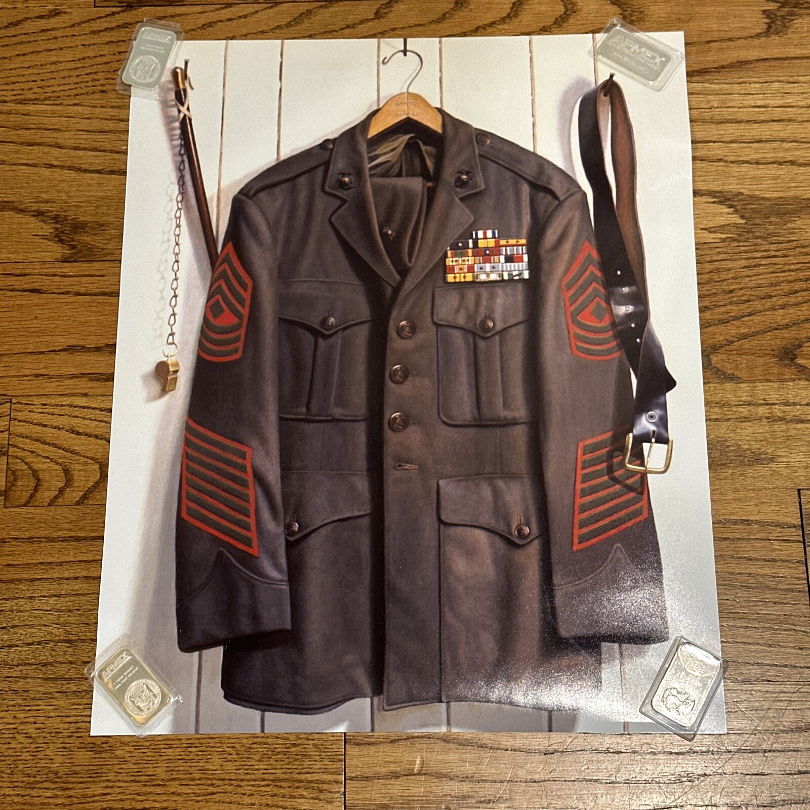 USMC Dress Uniform Jacket “Poster” / Service Alpha Jacket for Sale ...