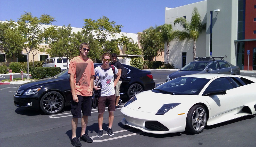 Tony Hawk's Lexus Hybrid on 22's - Tony Hawk's Lexus LS600h | Celebrity ...