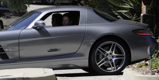 Celebrity Cars BlogMark Wahlberg's Mercedes SLS - Mark Wahlberg's ...