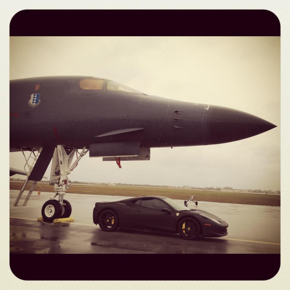 Flo Rida Has Some Fun With His Ferrari 458 - Celebrity Cars Blog