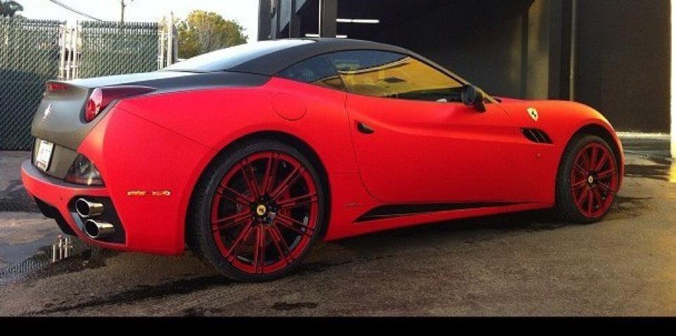 Flo Rida’s Ferrari California - Celebrity Cars Blog