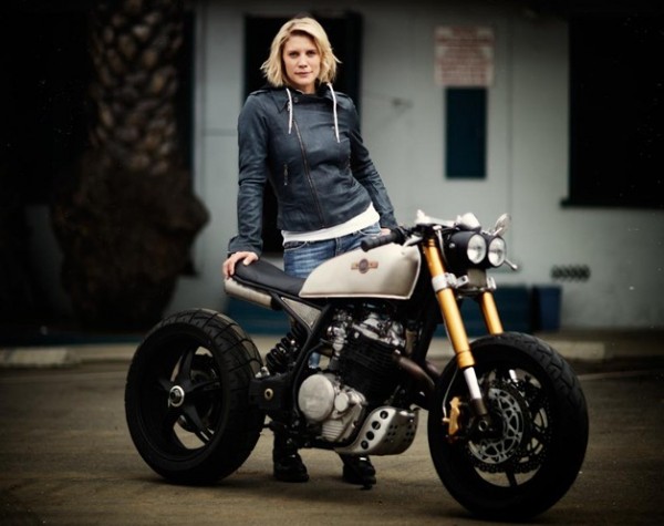 Katee Sackhoff's Customized Bike Is Badass | Celebrity Cars Blog