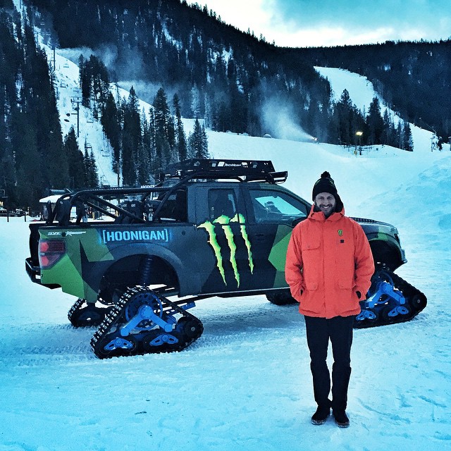Ken Blocks Takes His Raptors To The Mountains - Celebrity Cars Blog