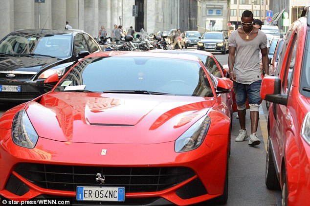 Celebrity Cars BlogMario Balotelli’s New Ferrari F12 - Celebrity Cars Blog