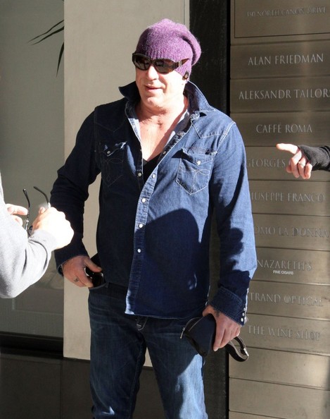 Mickey Rourke Steps Into A Bentley | Celebrity Cars Blog