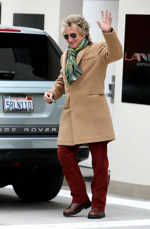 Rod Stewart's Range Rover Sport | Celebrity Cars Blog