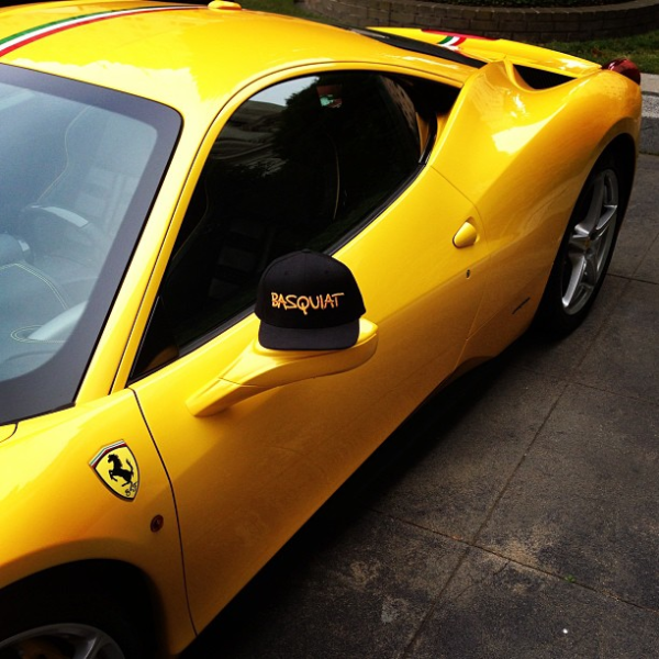 Swizz Beatz Driving A Ferrari 458 In San Fran - Celebrity Cars Blog