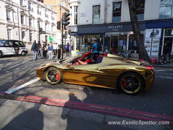 Gold Glamorous Or Just Plain Garish? | Celebrity Cars Blog