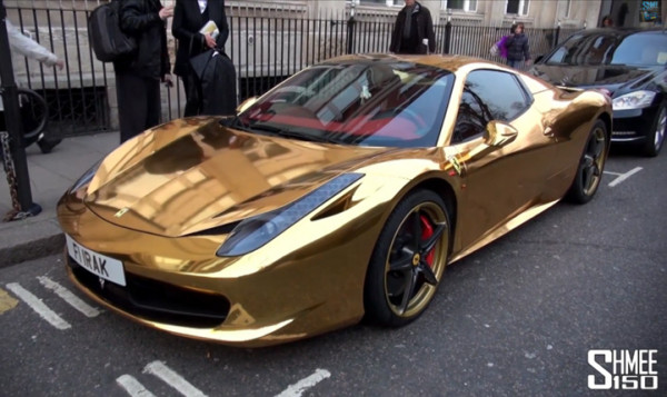 Celebrity Cars BlogGold Glamorous Or Just Plain Garish? - Celebrity ...
