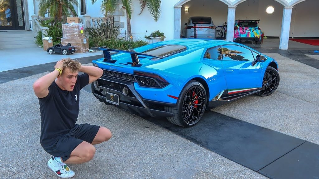 Jake Paul’s Lamborghini Huracan Performante - Celebrity Cars Blog
