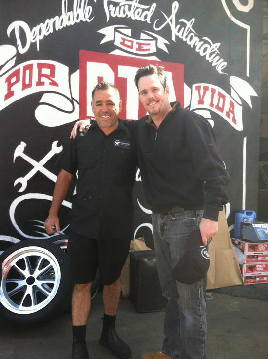 Kevin Dillon Drops Off His 68 Oldsmobile Cutlass at DTA - Celebrity ...